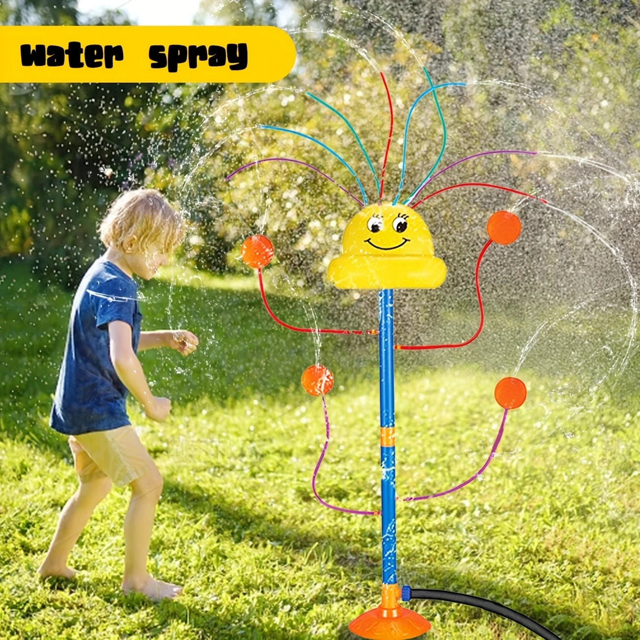 Colorful Rotating Garden Sprinkler Toy – Kanta Stores