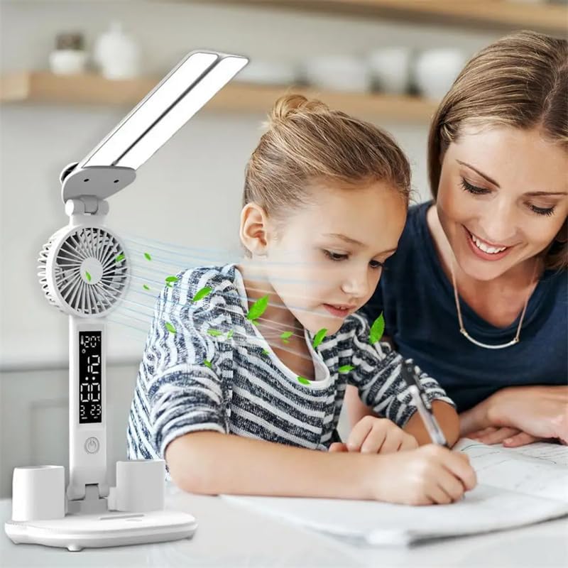 Multi Function Fan LED Desk Lamp – Kanta Stores