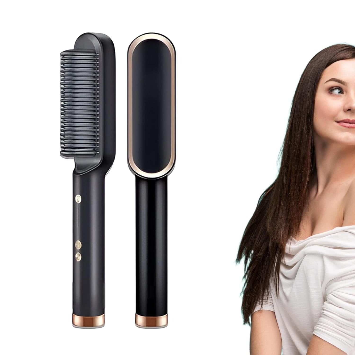 2-in-1 Hair Straightening Comb – Kanta Stores