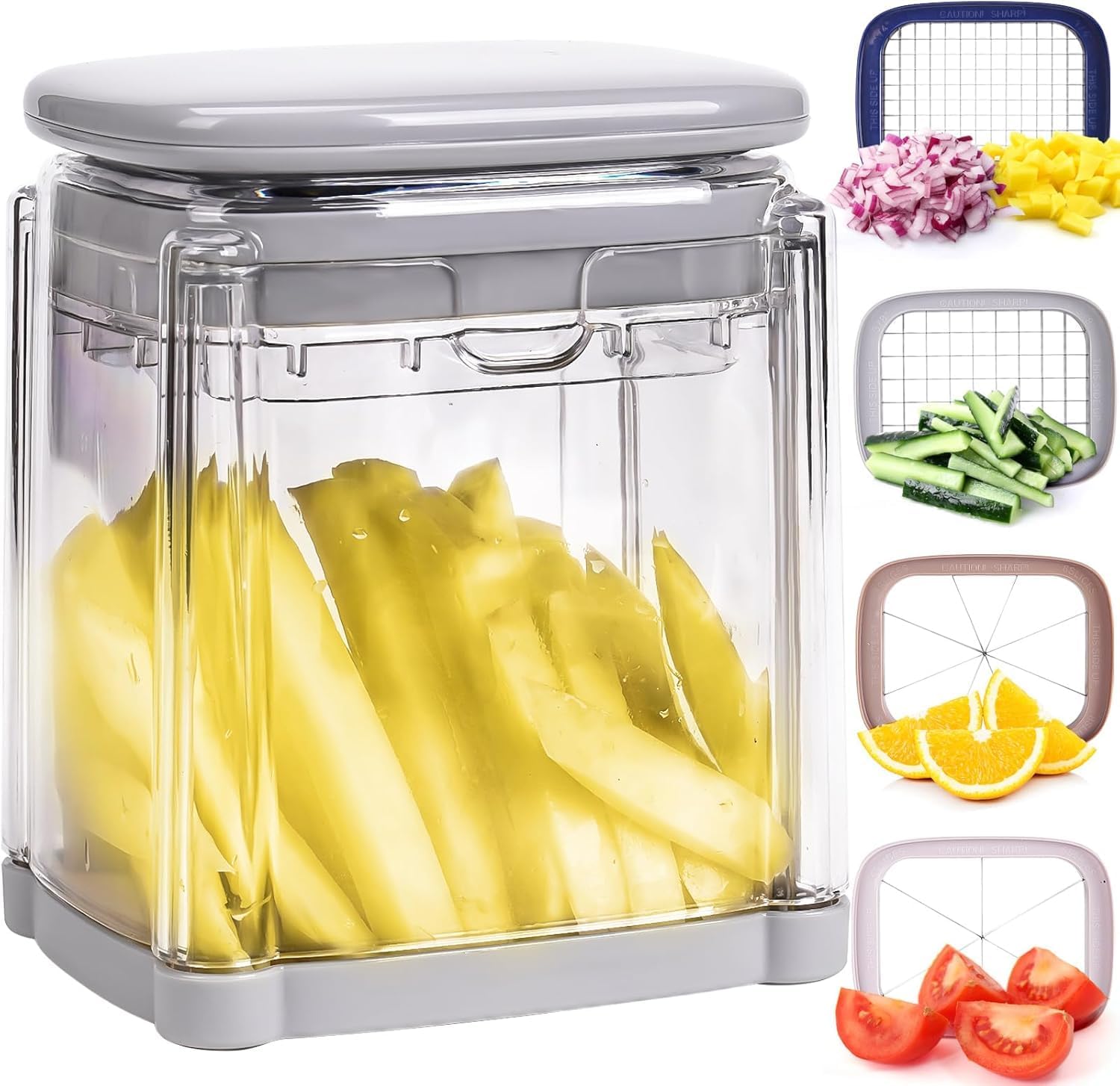4-in-1 Fruit & Vegetable Slicer – Kanta Stores