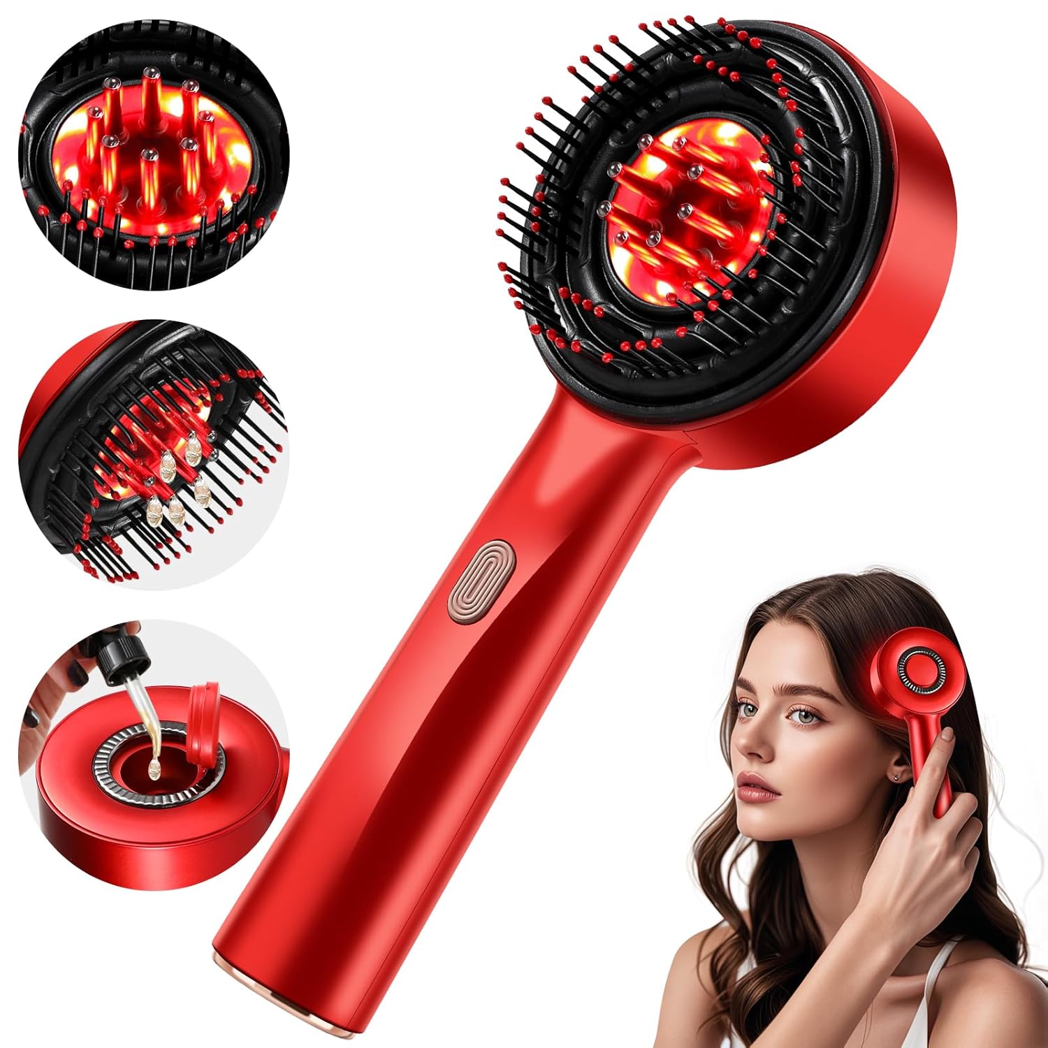 Red Light Hair Massager – Kanta Stores