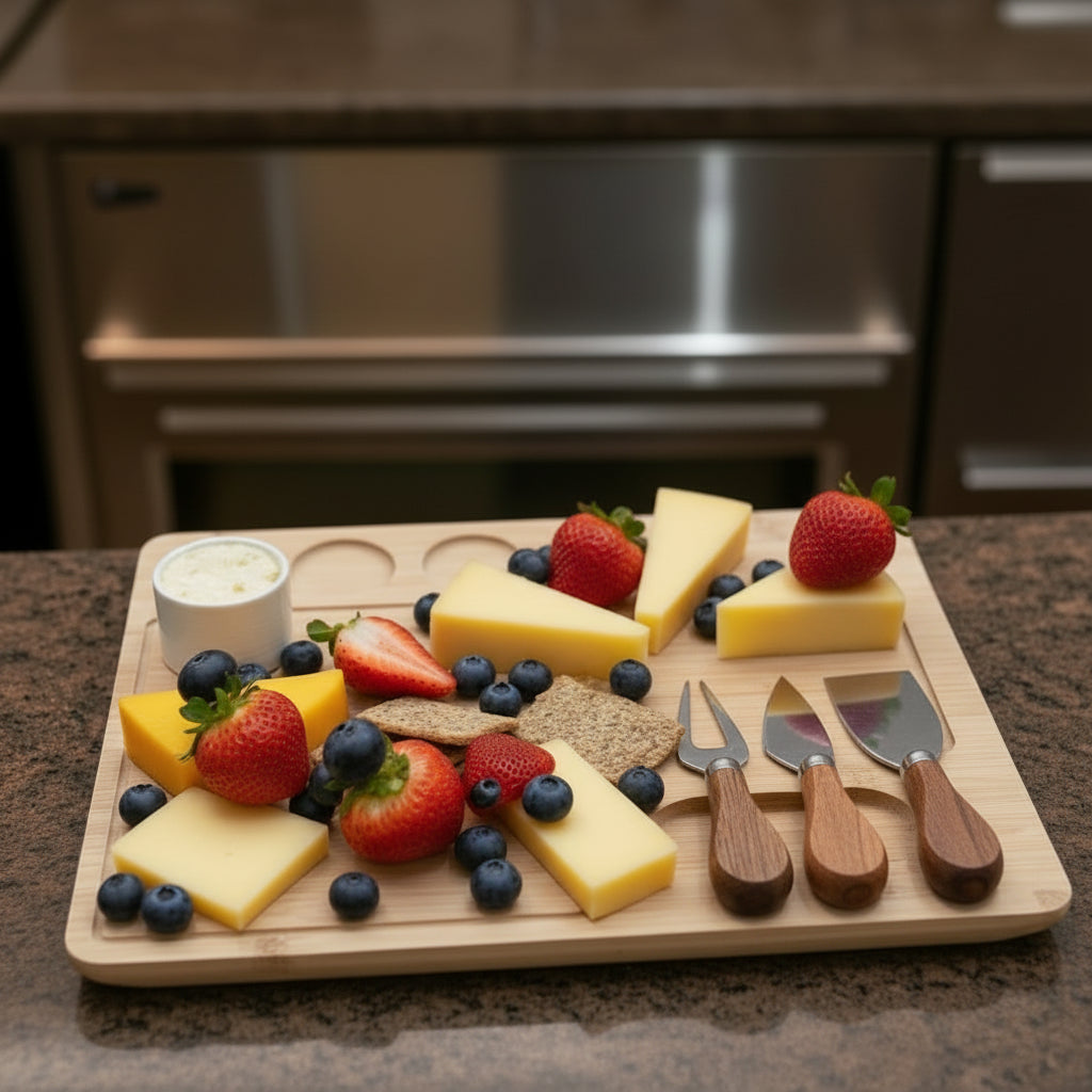 Cheese & Fruit Serving Board – Kanta Stores